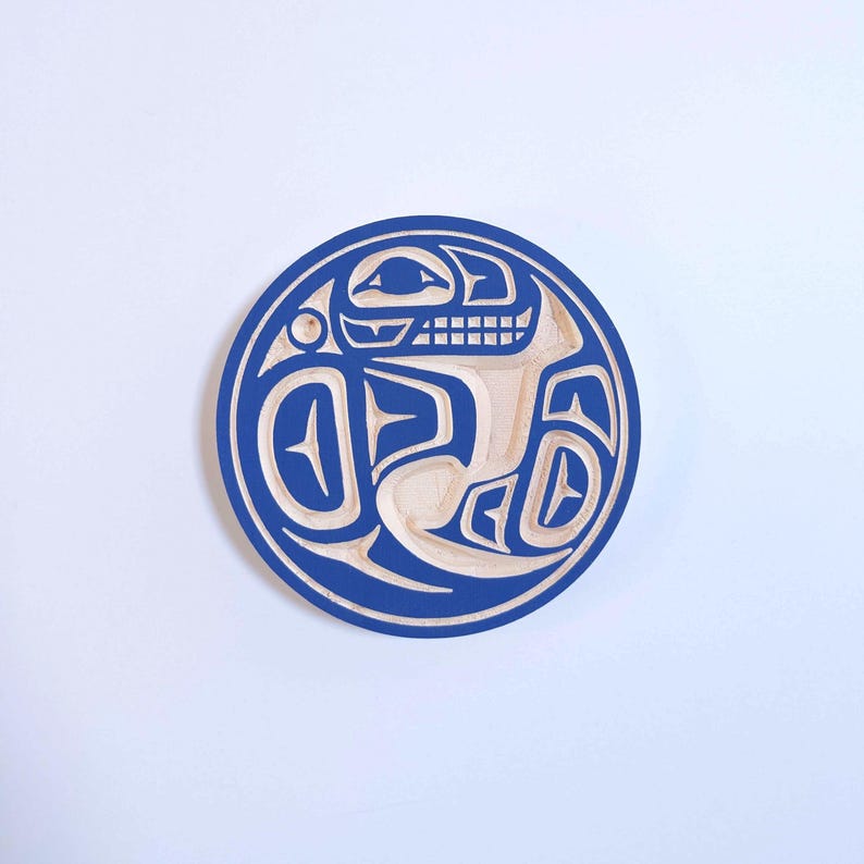 Salish 'killer Whale' Indigenous Design by Jason Peters Pacific North ...
