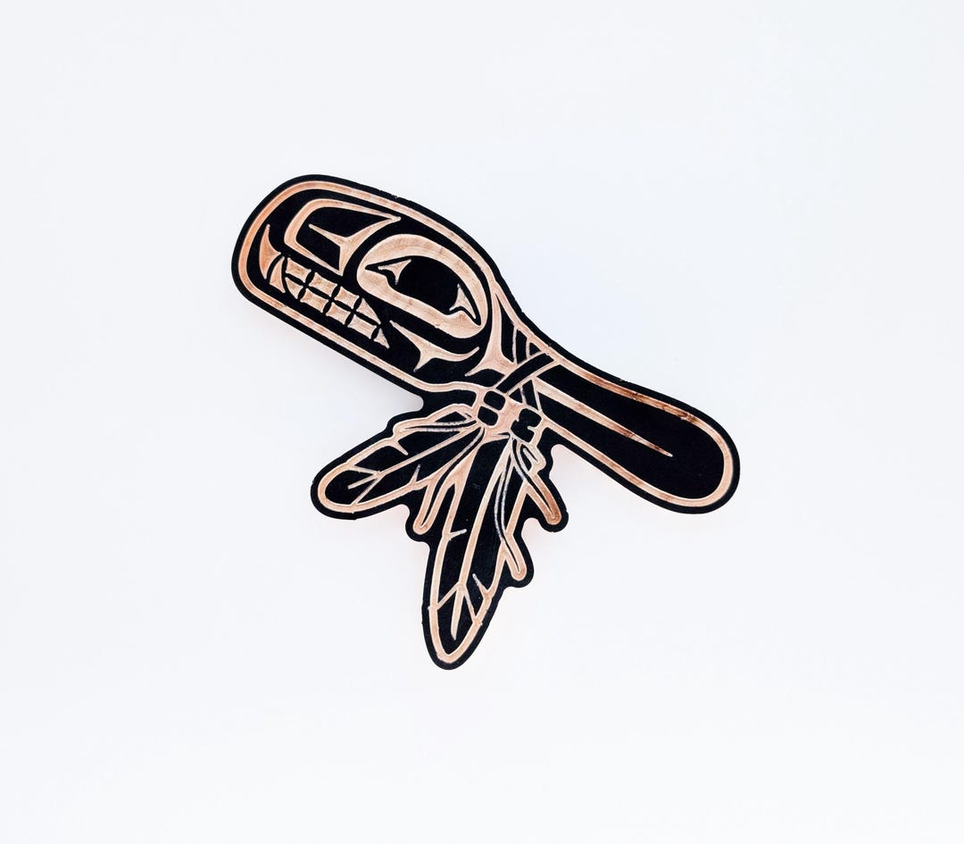 Salish 'rattle' Indigenous Design by Jason Peters Pacific North West ...