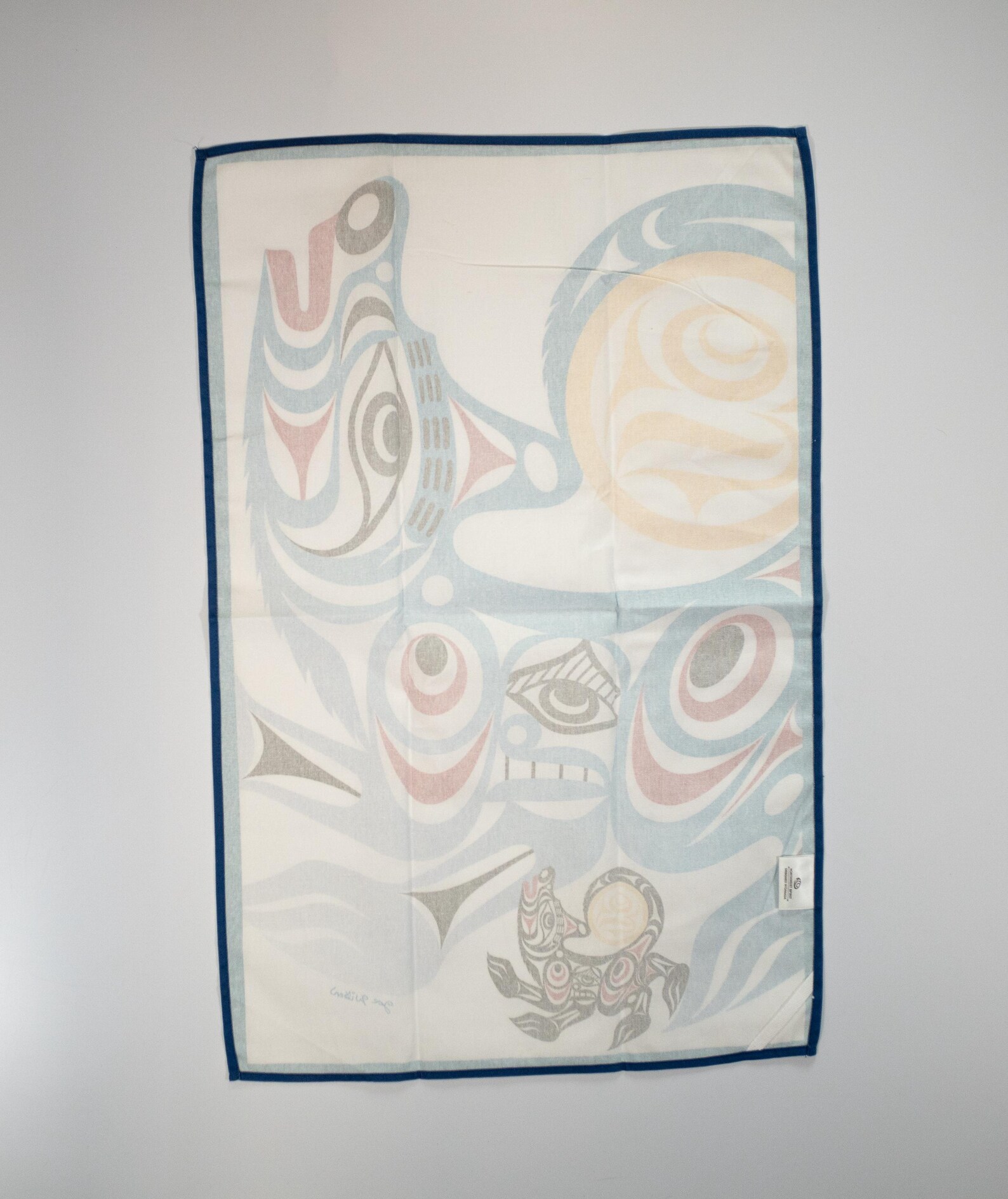 Coast Salish 'wolf & Moon' Indigenous Design by Joe Wilson Kitchen ...