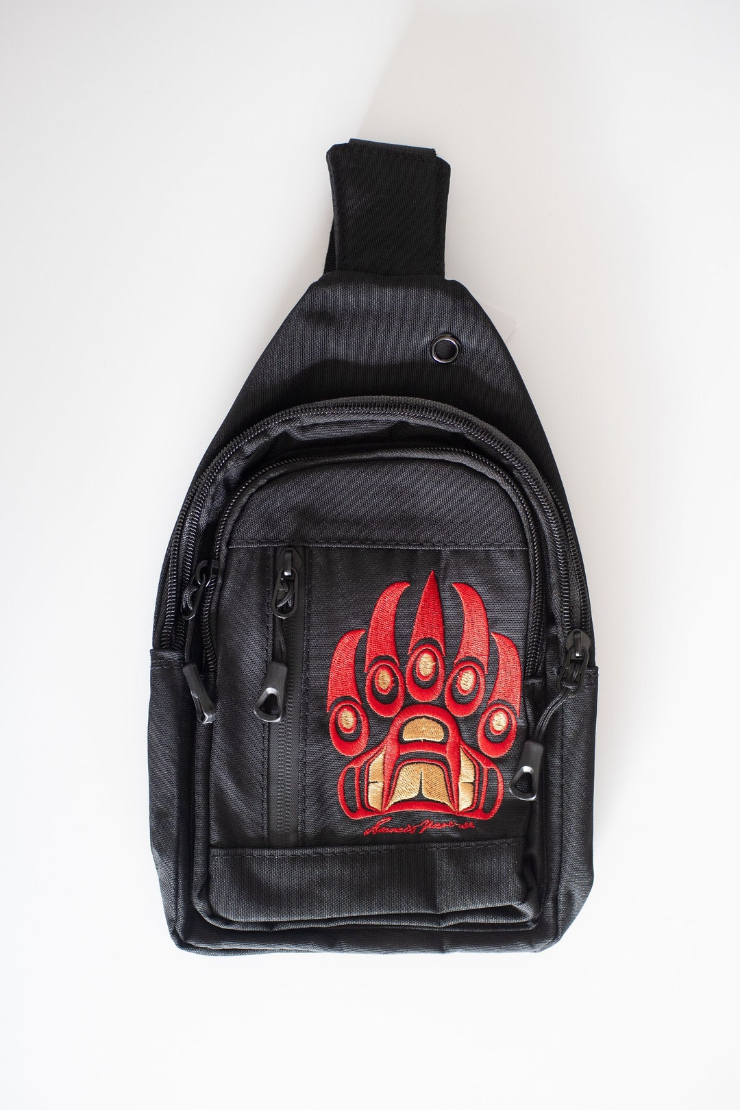 Coast Salish 'paw' by Francis Horne Sr. Embroidered Indigenous Design ...
