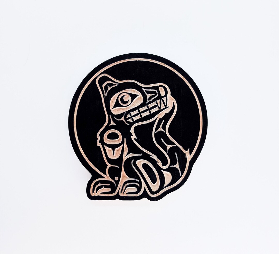 Haida 'wolf' Indigenous Design by Corey Bulpitt Pacific West Coast ...
