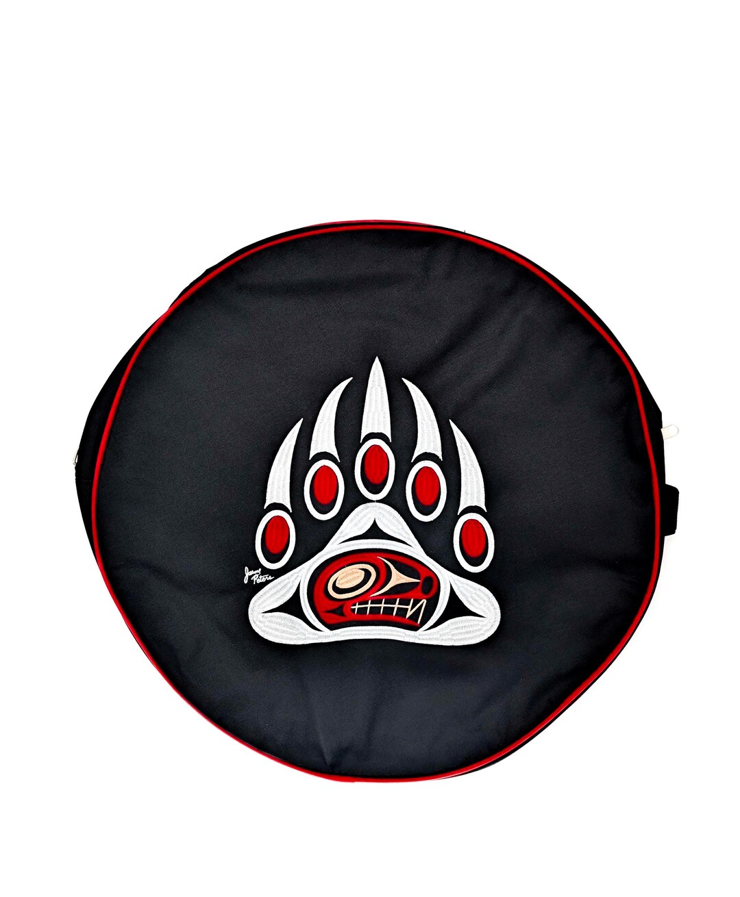 Salish First Nations 'paw' Embroidered Indigenous Design by Jason ...