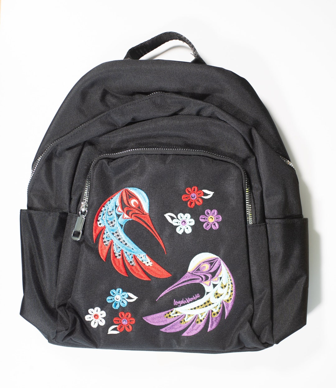 Coast Salish 'hummingbird Love' Indigenous Design by Angela Kimble ...