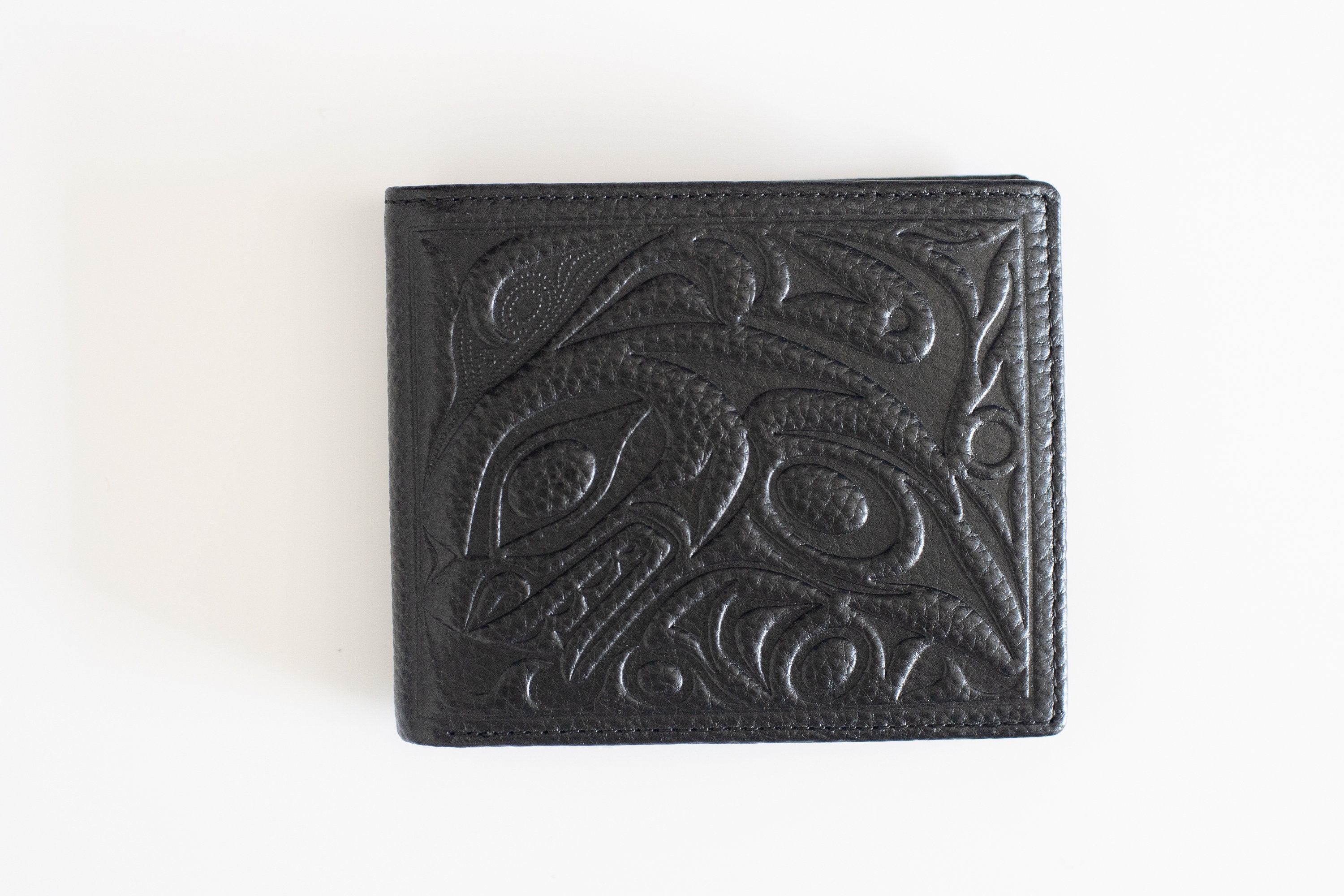 Coast Salish 'orca' Indigenous Design by Douglas Horne | Embossed Top ...