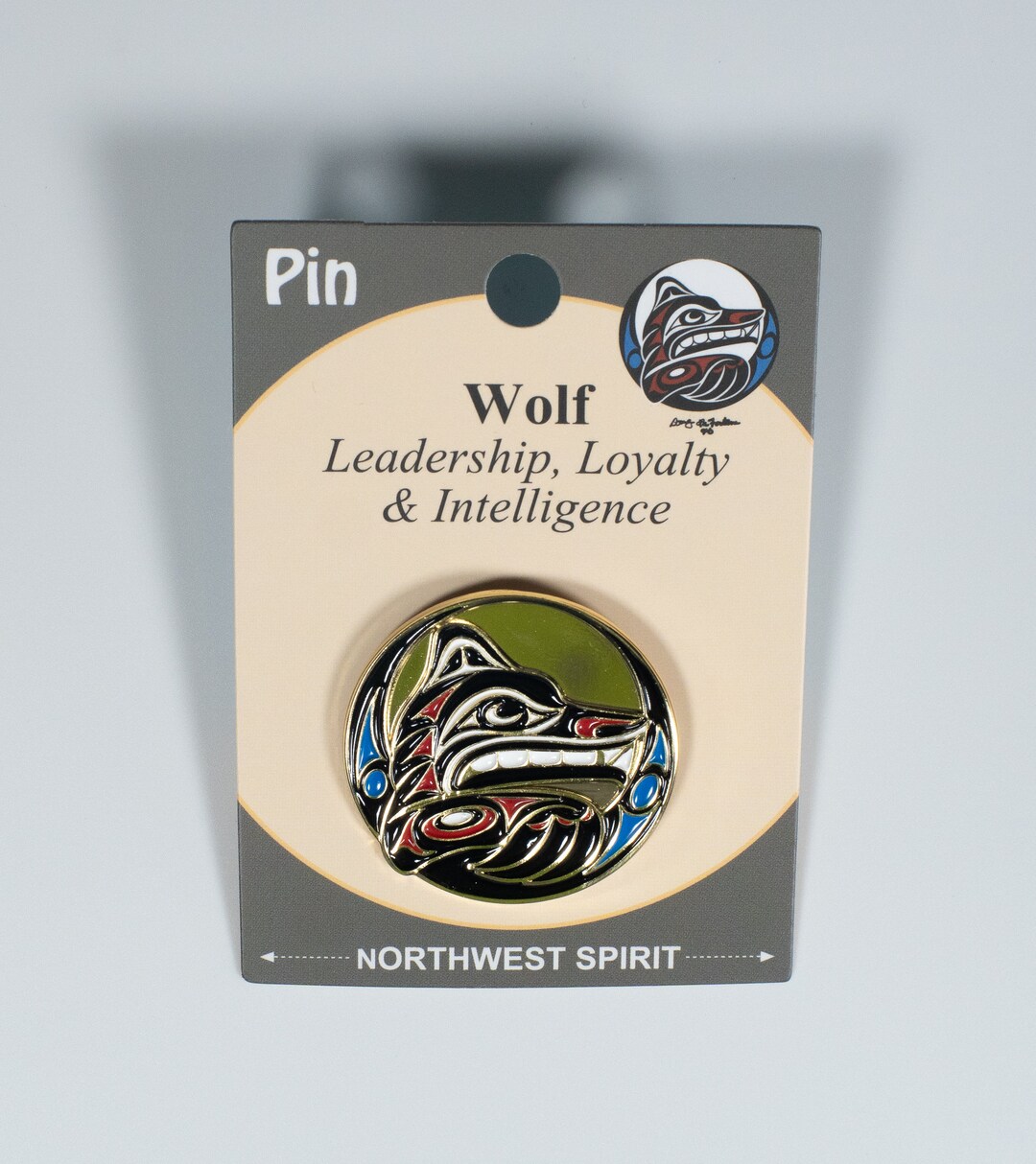 Coast Salish 'wolf Strength' Indigenous Design by Douglas Lafortune ...