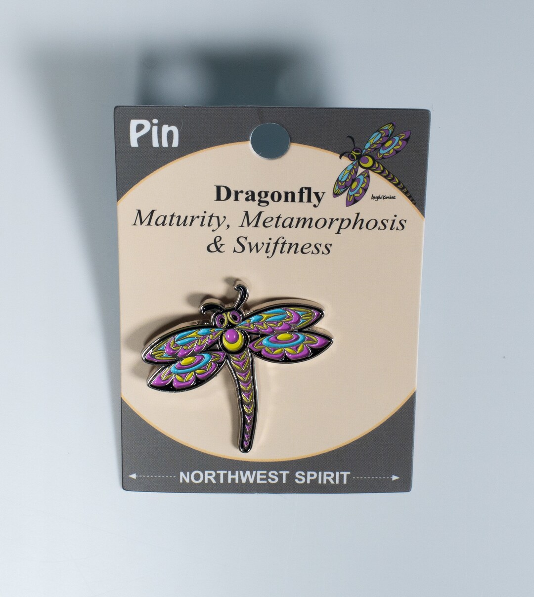 Coast Salish 'dragonfly' Indigenous Design by Angela Kimble Pacific ...