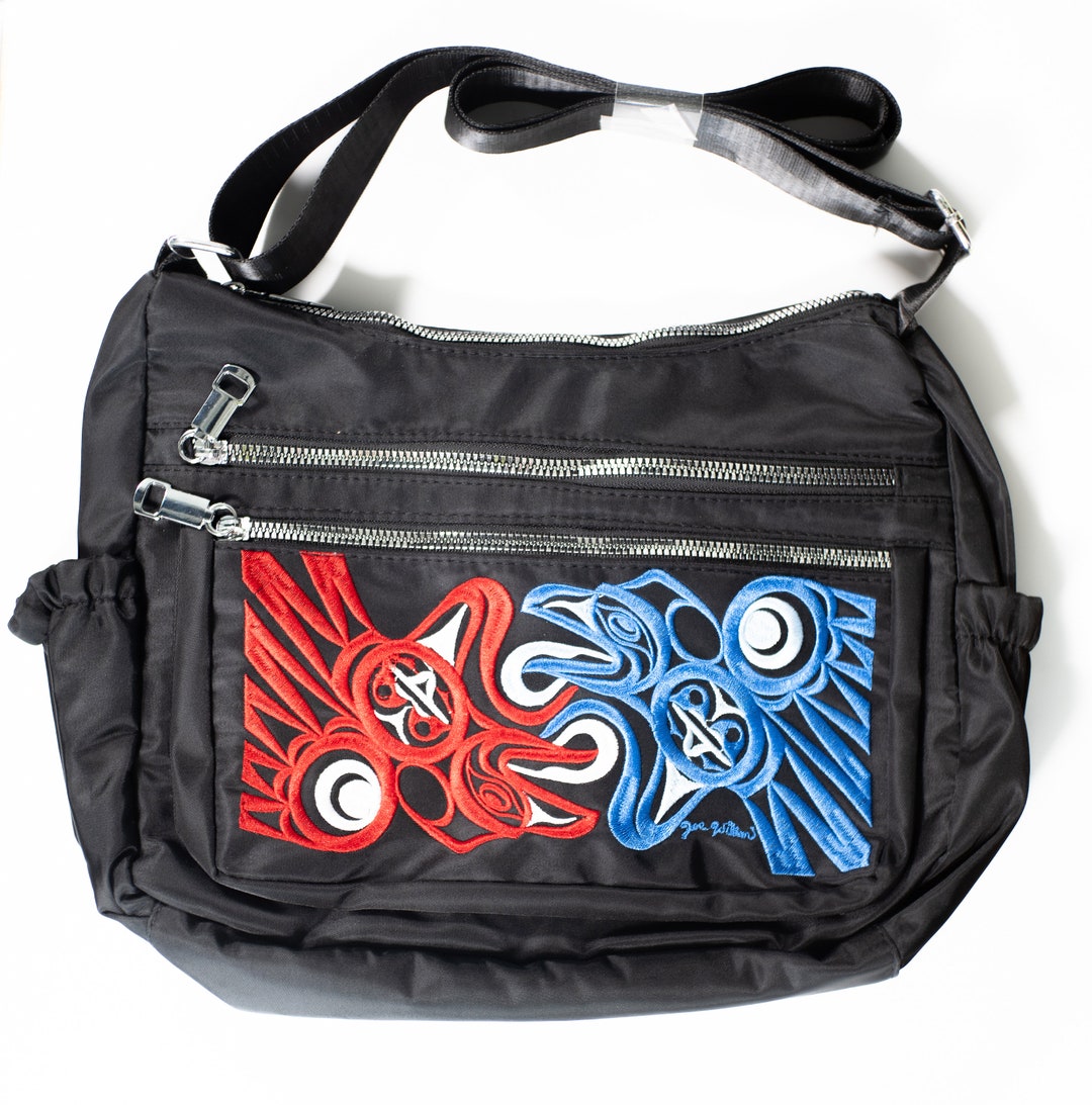 Coast Salish 'duel Raven' Indigenous Design by Joe Wilson | Shoulder ...