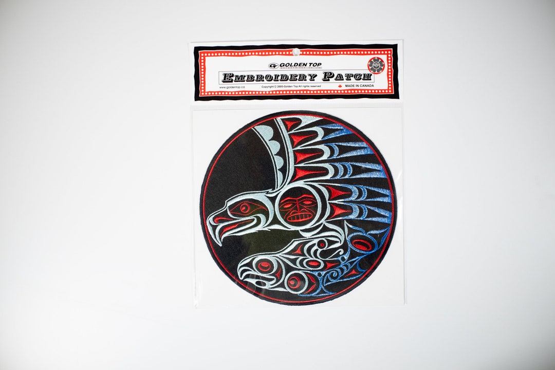 Coast Salish 'eagle and Salmon' Indigenous Design by Joe Wilson | Iron ...