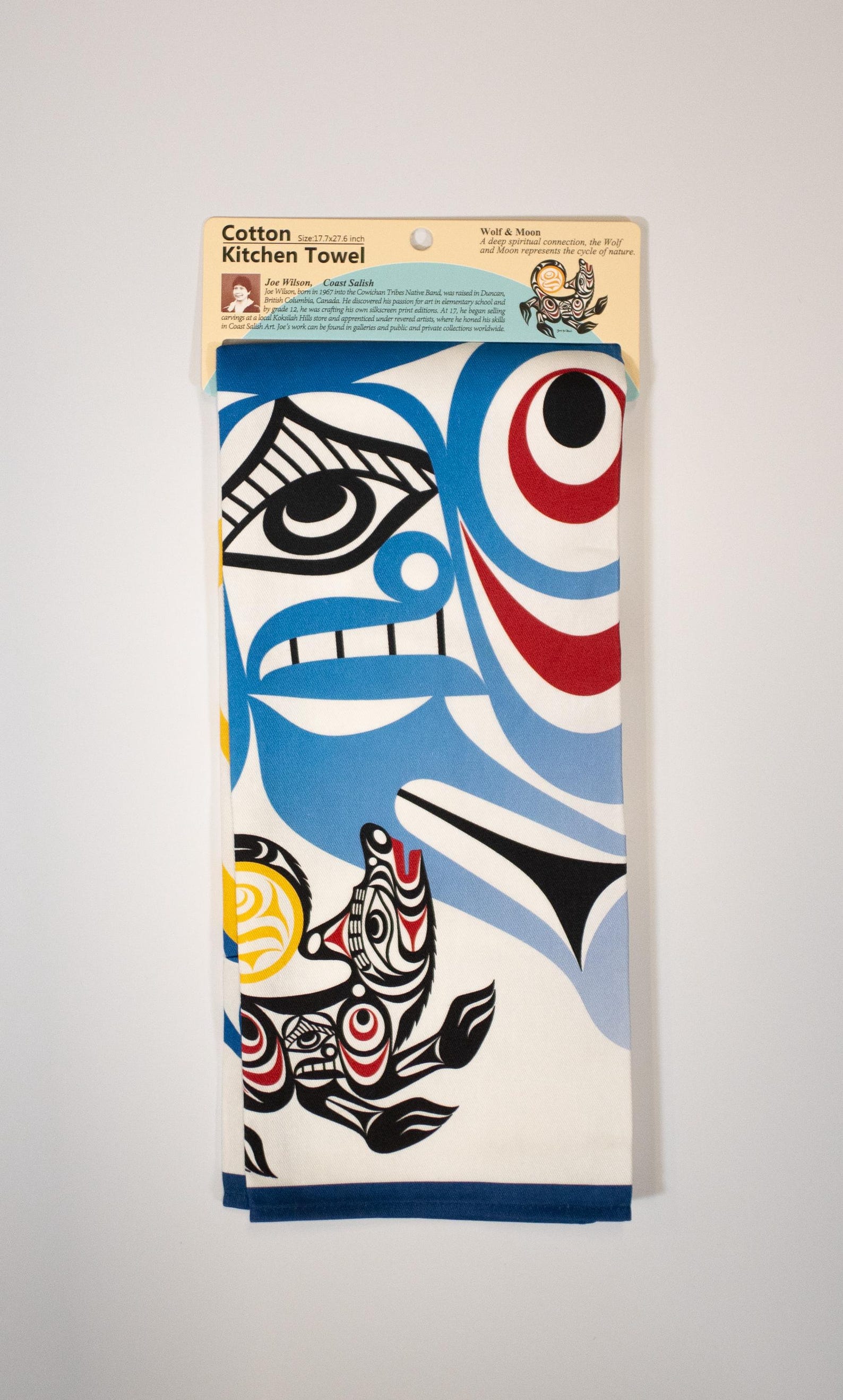 Coast Salish 'wolf & Moon' Indigenous Design by Joe Wilson Kitchen ...