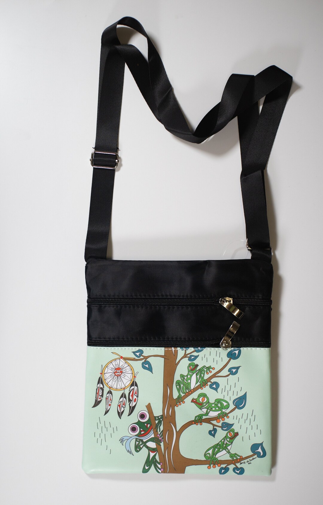 Coast Salish 'tree Frog After the Rain' Indigenous Design by Douglas ...