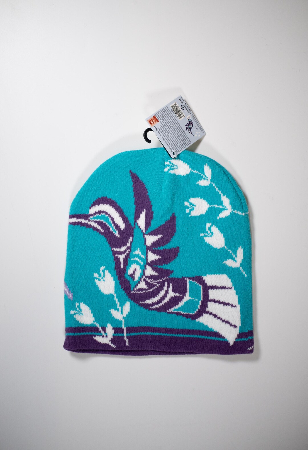 Coast Salish 'hummingbird' by Douglas Horne Knitted Toque Beanie Winter ...
