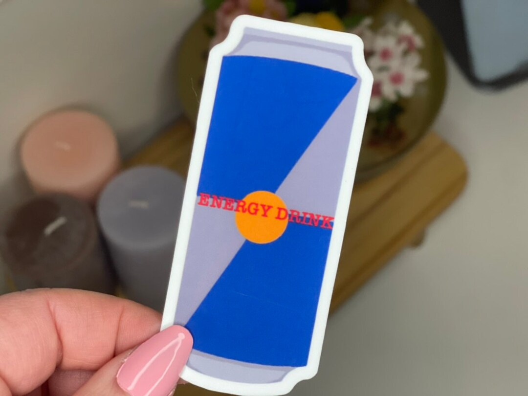 Energy Drink Sticker, Drink Sticker, Soda Sticker, Planner Sticker - Etsy