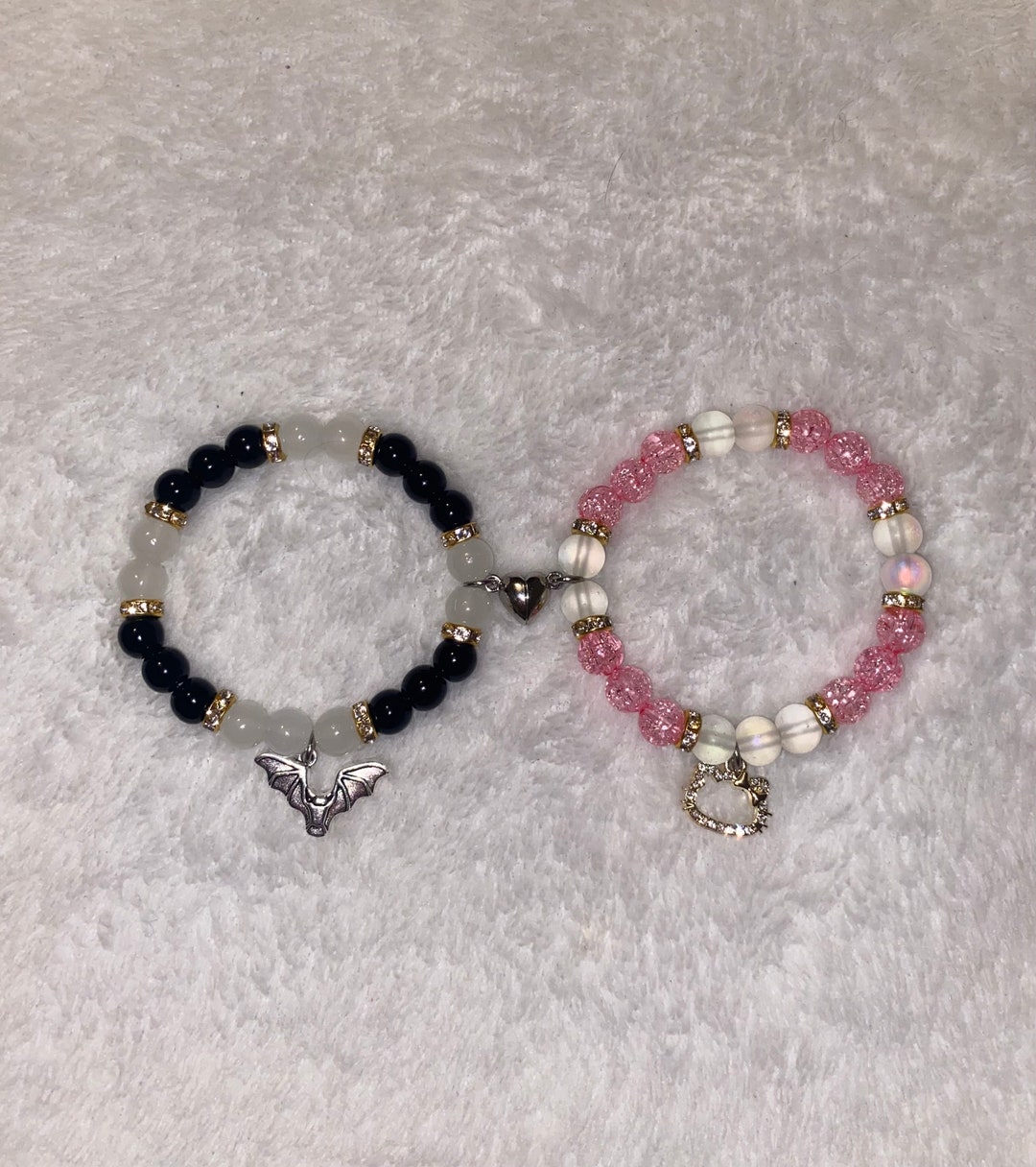 Batman and Hello Kitty Matching Bracelets - Etsy