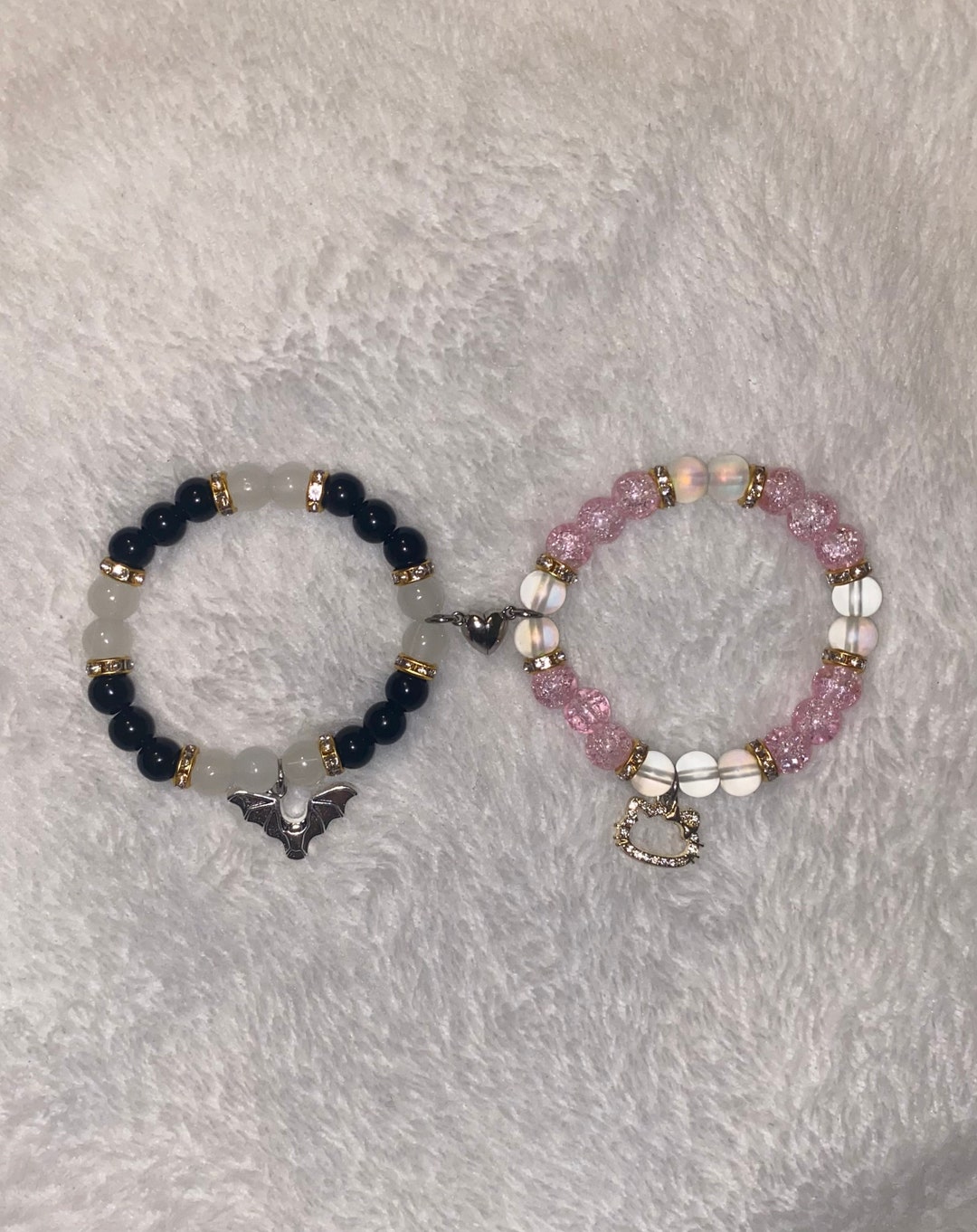 Batman and Hello Kitty Matching Bracelets - Etsy UK
