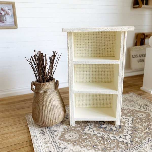 Rattan Bookcase - Etsy