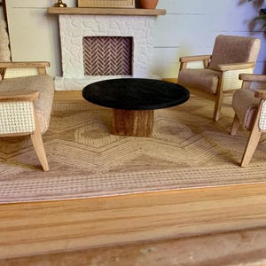 Dollhouse Miniature Coffee Table - Etsy