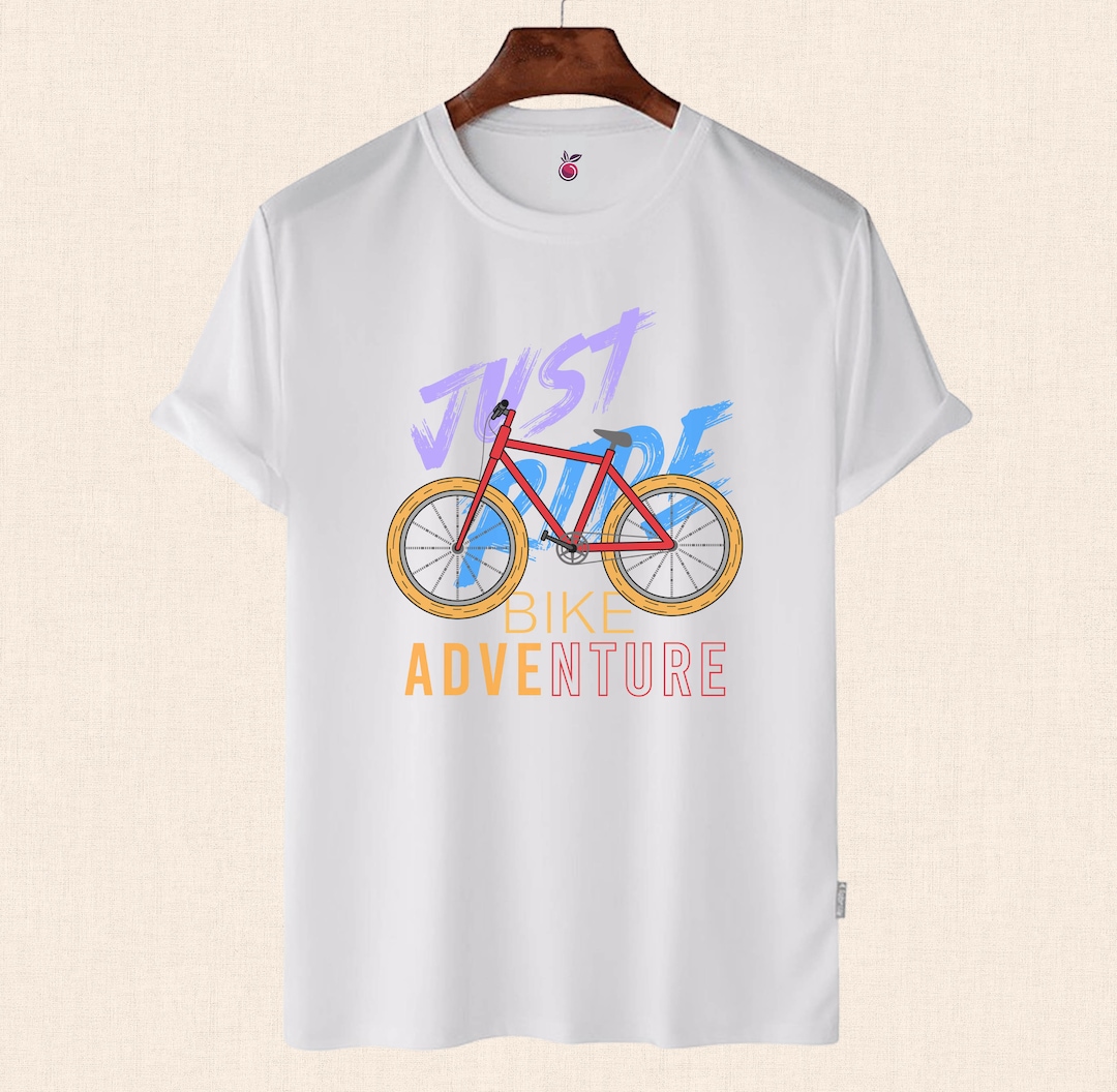 Just Ride Bike Adventure Shirt, World Bicycle Day Shirt, Funny Bicycle ...