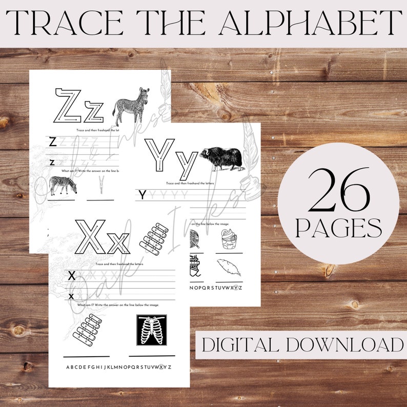 Alphabet Worksheets | Tracing | Coloring | Learning Letters | I Know My ...