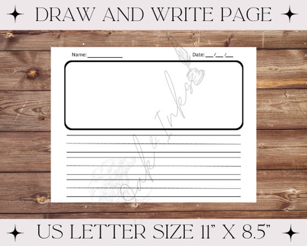 Draw and Write Worksheets | Show and Tell | Short Story Passage ...