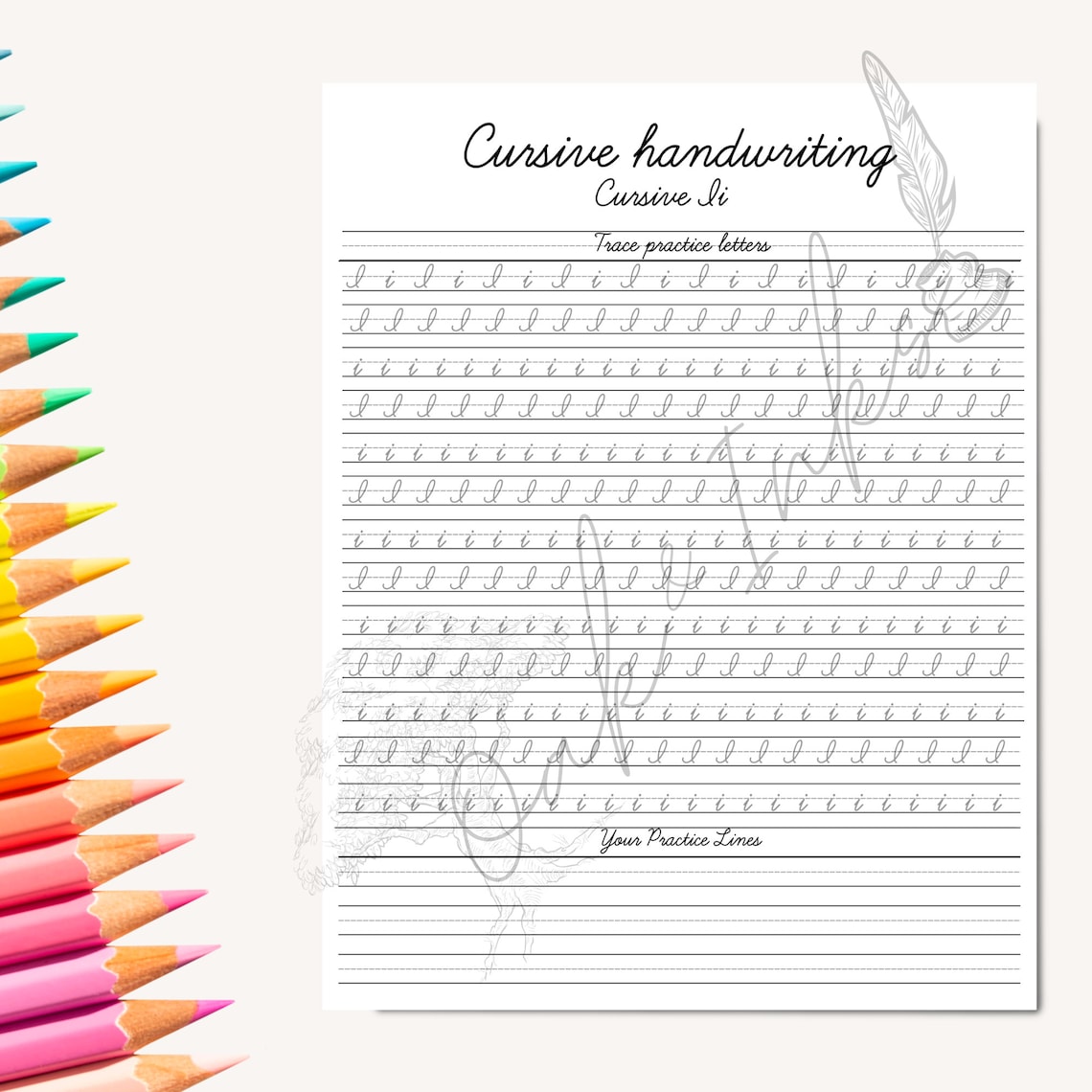 Cursive Alphabet Practice Sheets | Tracing | Neat Handwriting ...