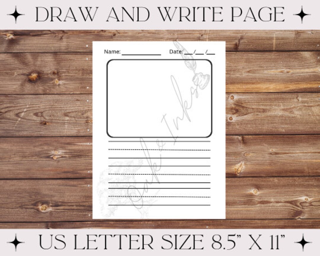 Draw and Write Worksheets | Show and Tell | Short Story Passage ...