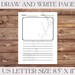 Draw and Write Worksheets | Show and Tell | Short Story Passage ...
