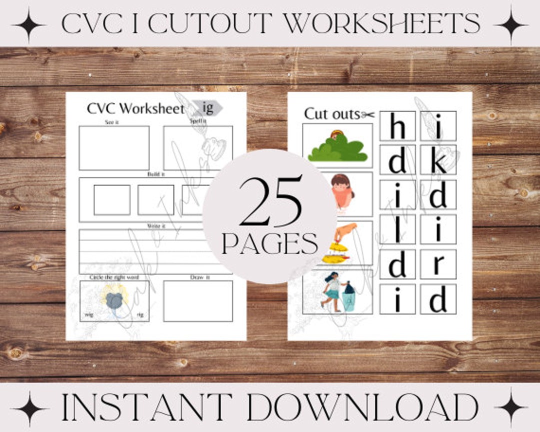 CVC Reading Comprehension | Learning | Kindergarten | Homeschool | Easy ...
