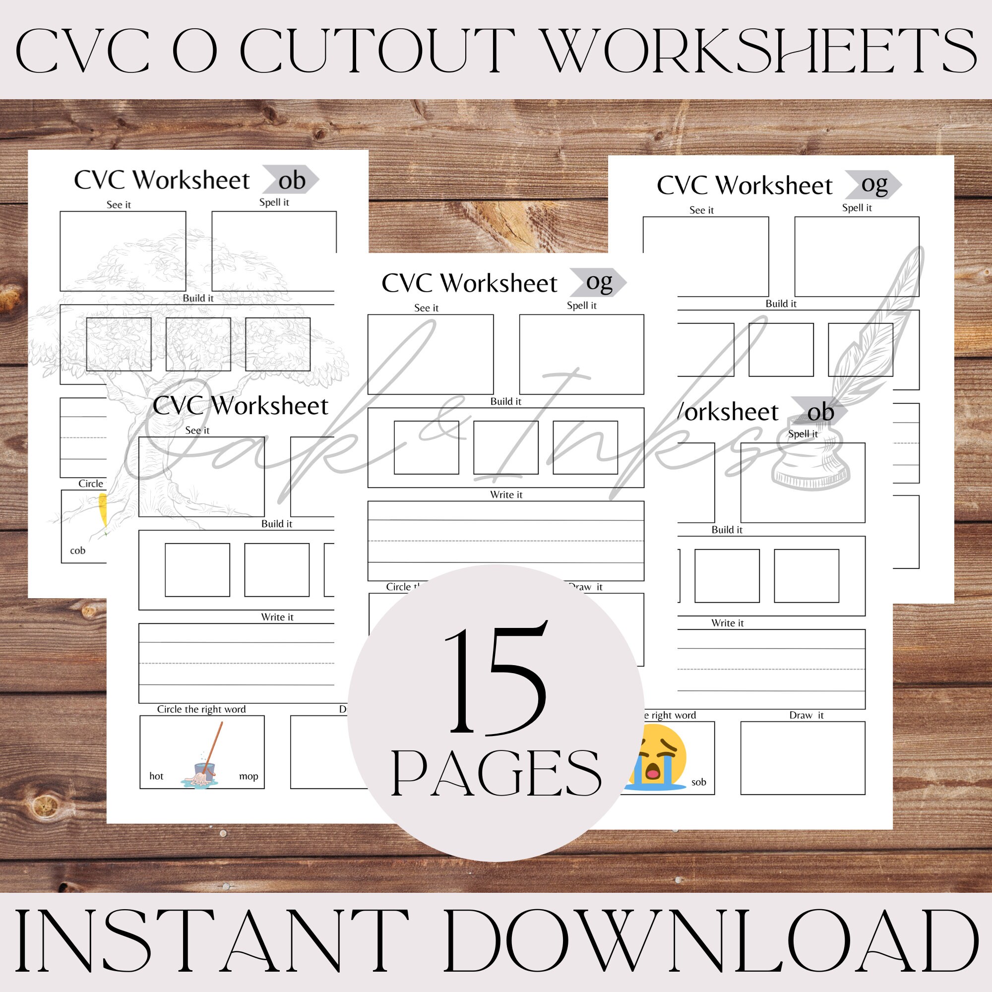 CVC Reading Comprehension | Learning | Kindergarten | Homeschool | Easy ...