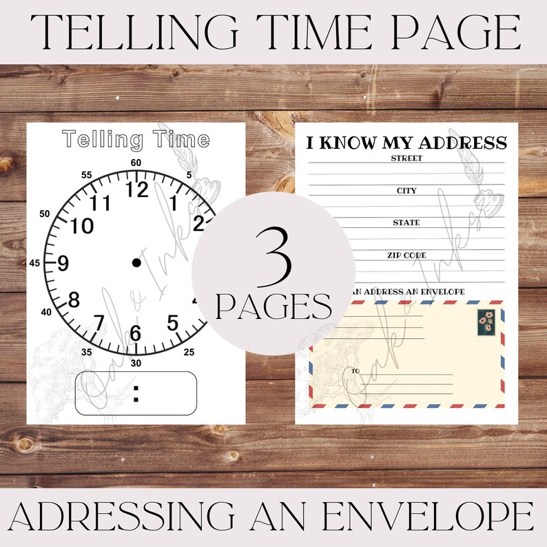 Life Skill Worksheets | Learning to Tell Time | Activity | Early ...