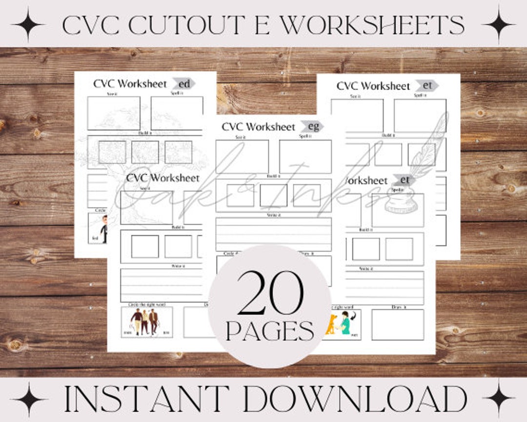 CVC Reading Comprehension | Learning | Kindergarten | Homeschool | Easy ...
