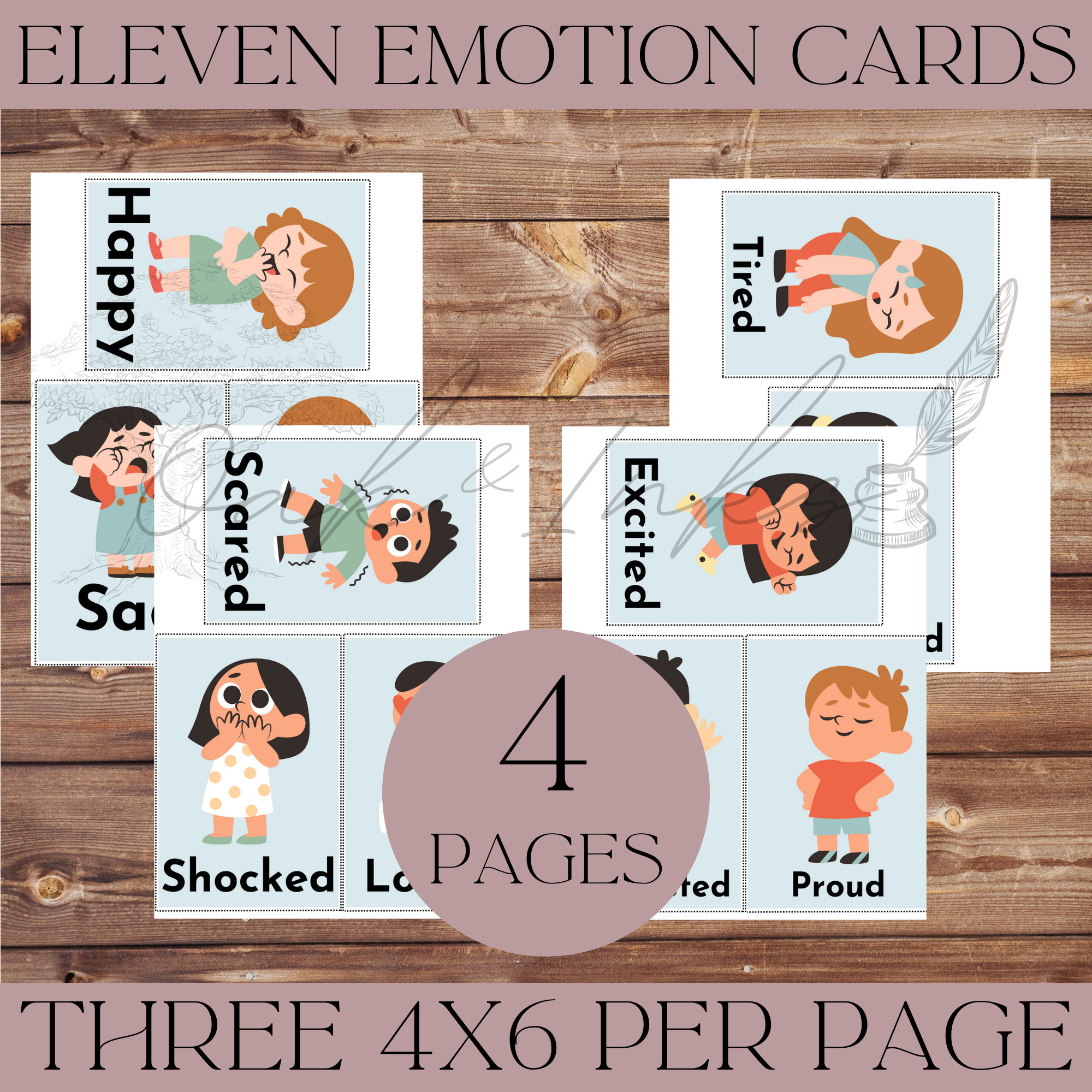 Emotion Flash Cards | Learning Emotions | Feelings Cards | Expressing ...