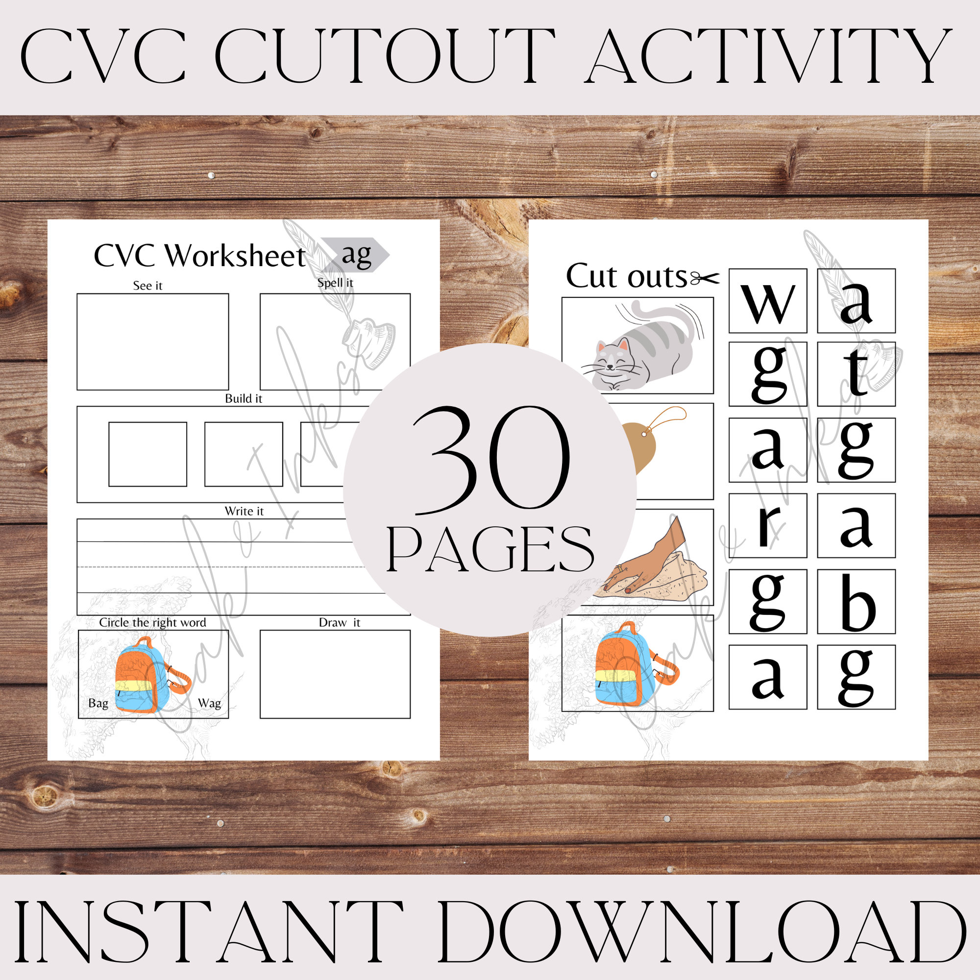 CVC Reading Comprehension | Learning | Kindergarten | Homeschool | Easy ...