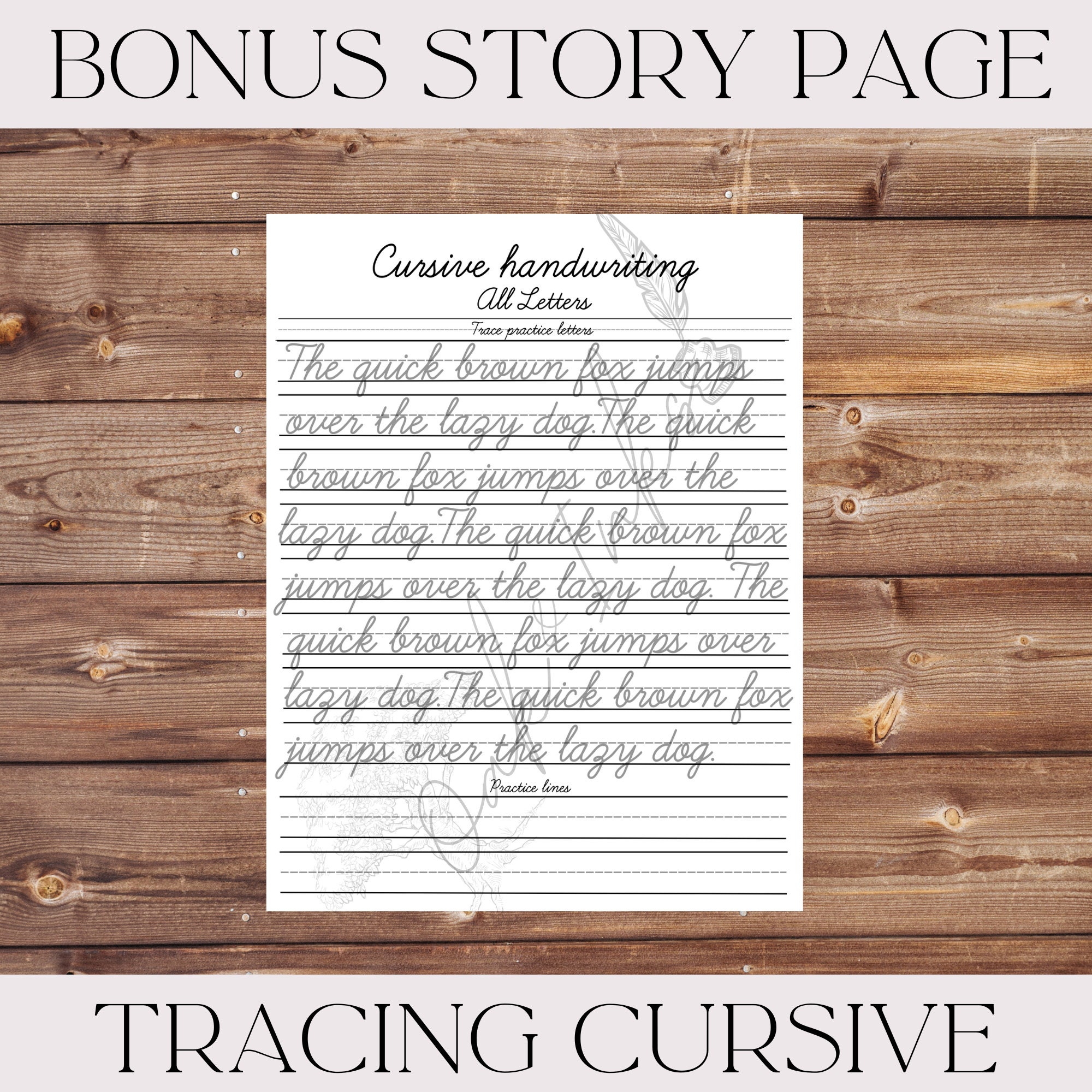 Cursive Alphabet Practice Sheets Tracing Neat Handwriting Alphabet ...