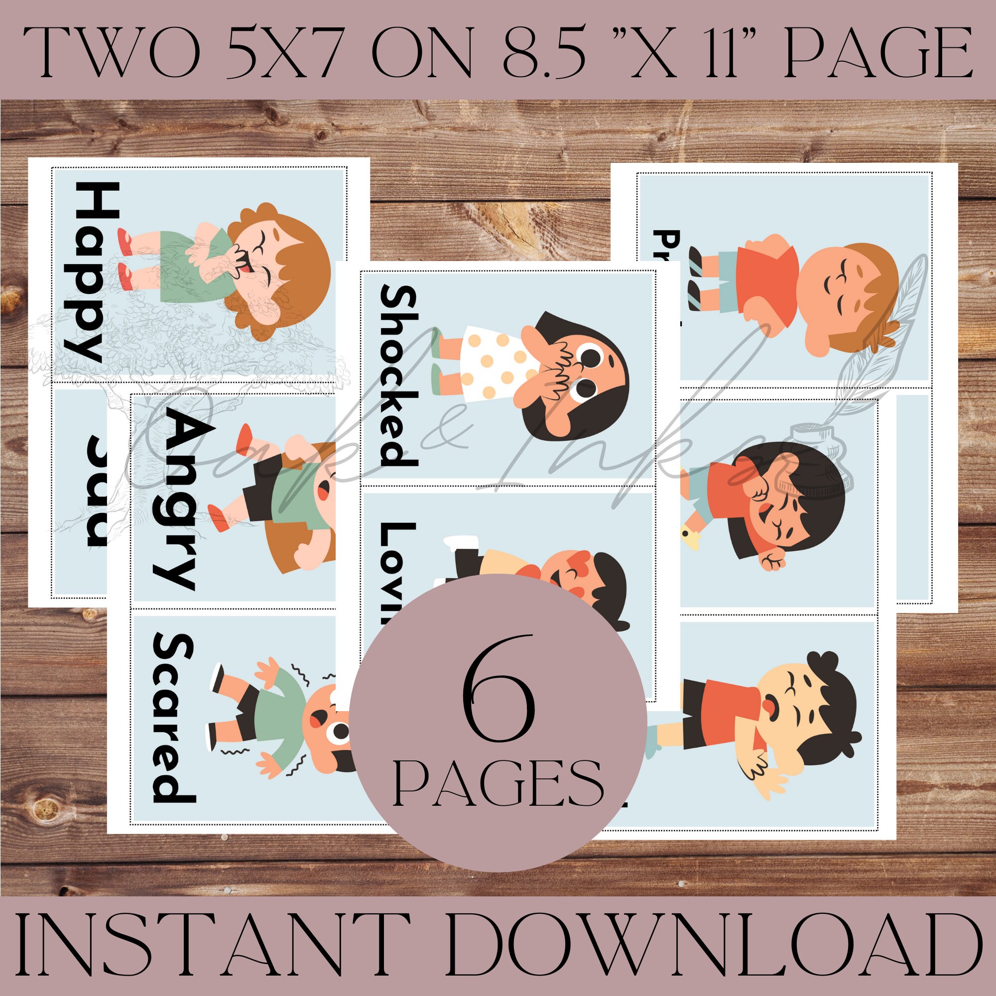 Emotion Flash Cards | Learning Emotions | Feelings Cards | Expressing ...