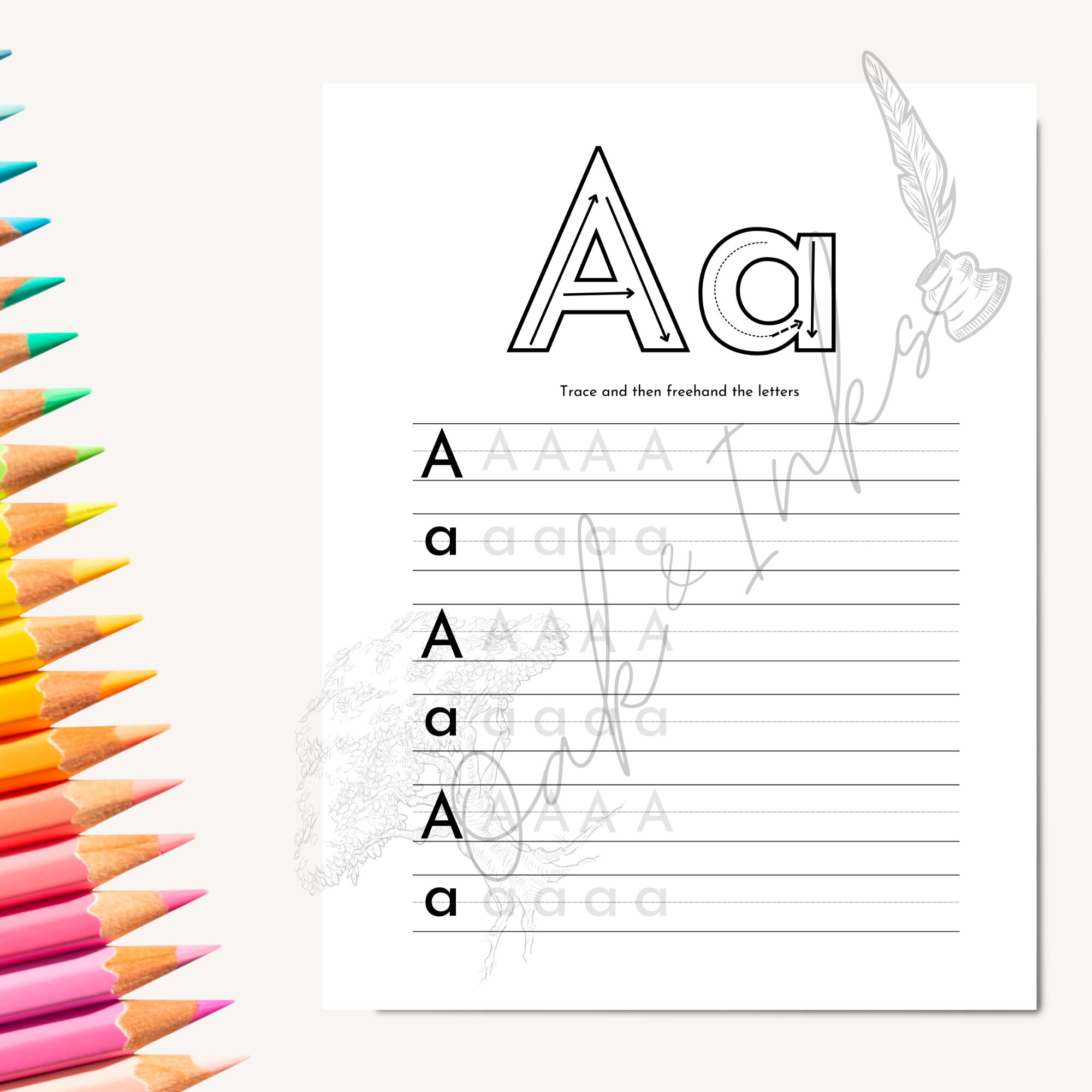 Alphabet Tracing Sheets | Tracing | Learning Letters | I Know My ...