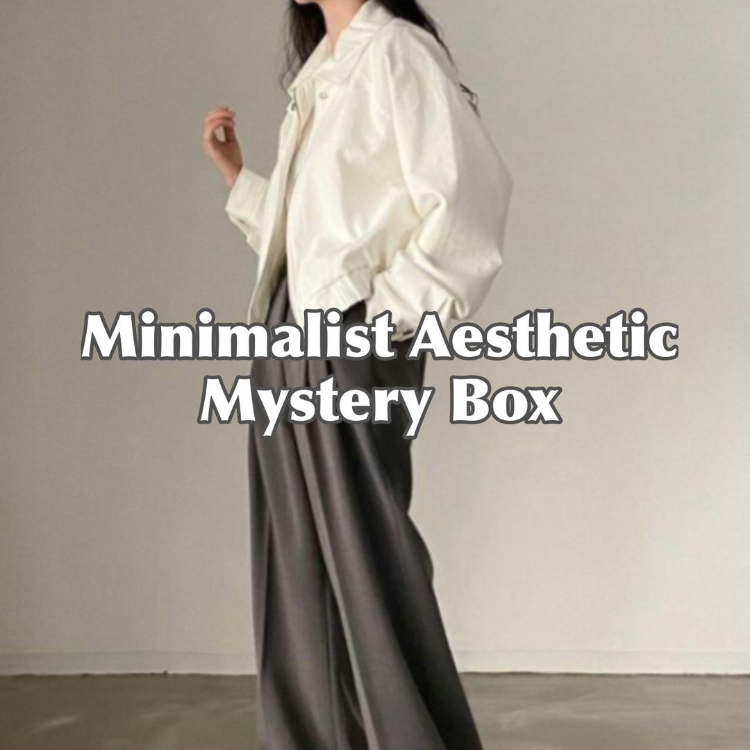 Minimalist Grunge Aesthetic Mystery Box Clothing Bundle - Etsy