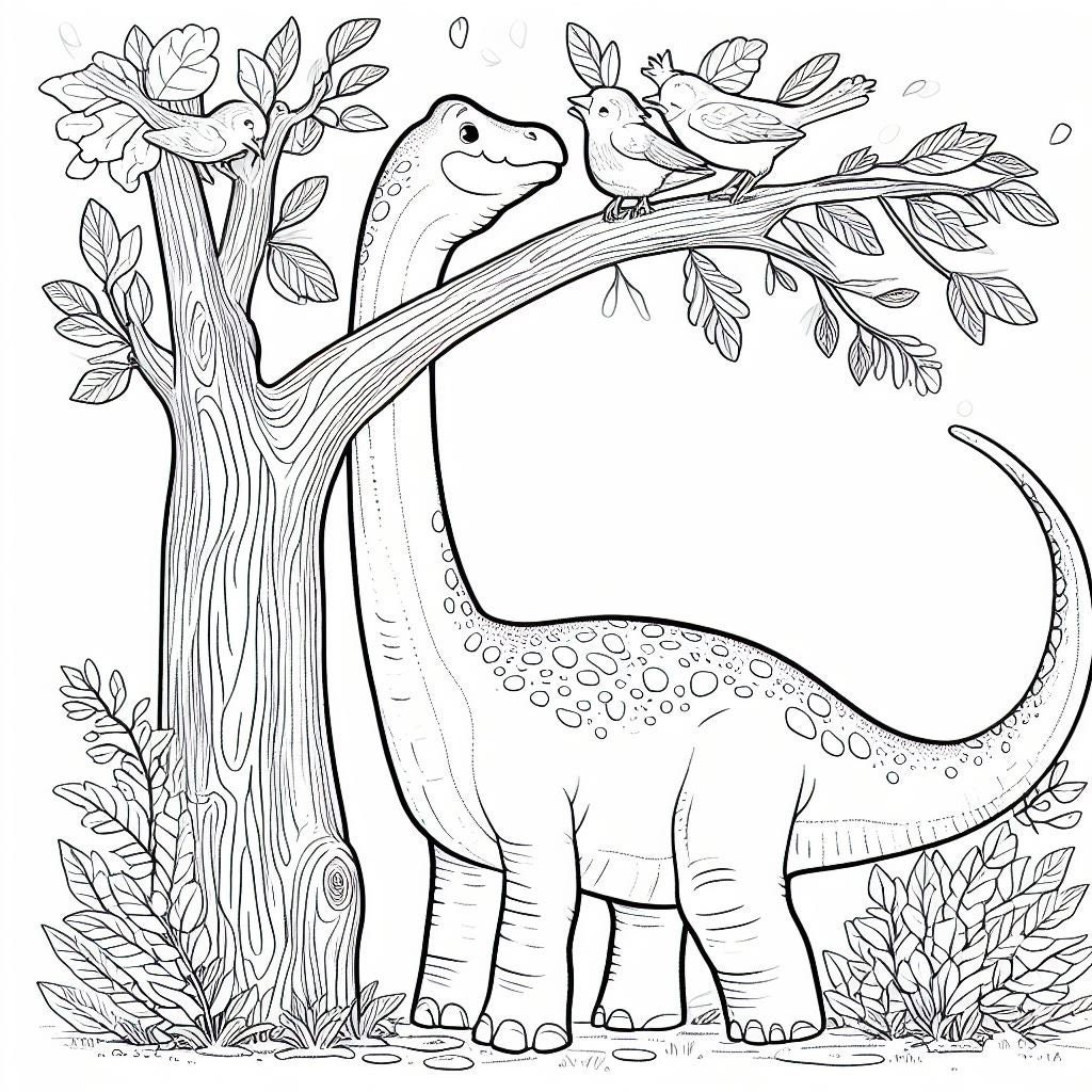 Kid's Dinosaur Coloring Book - Etsy