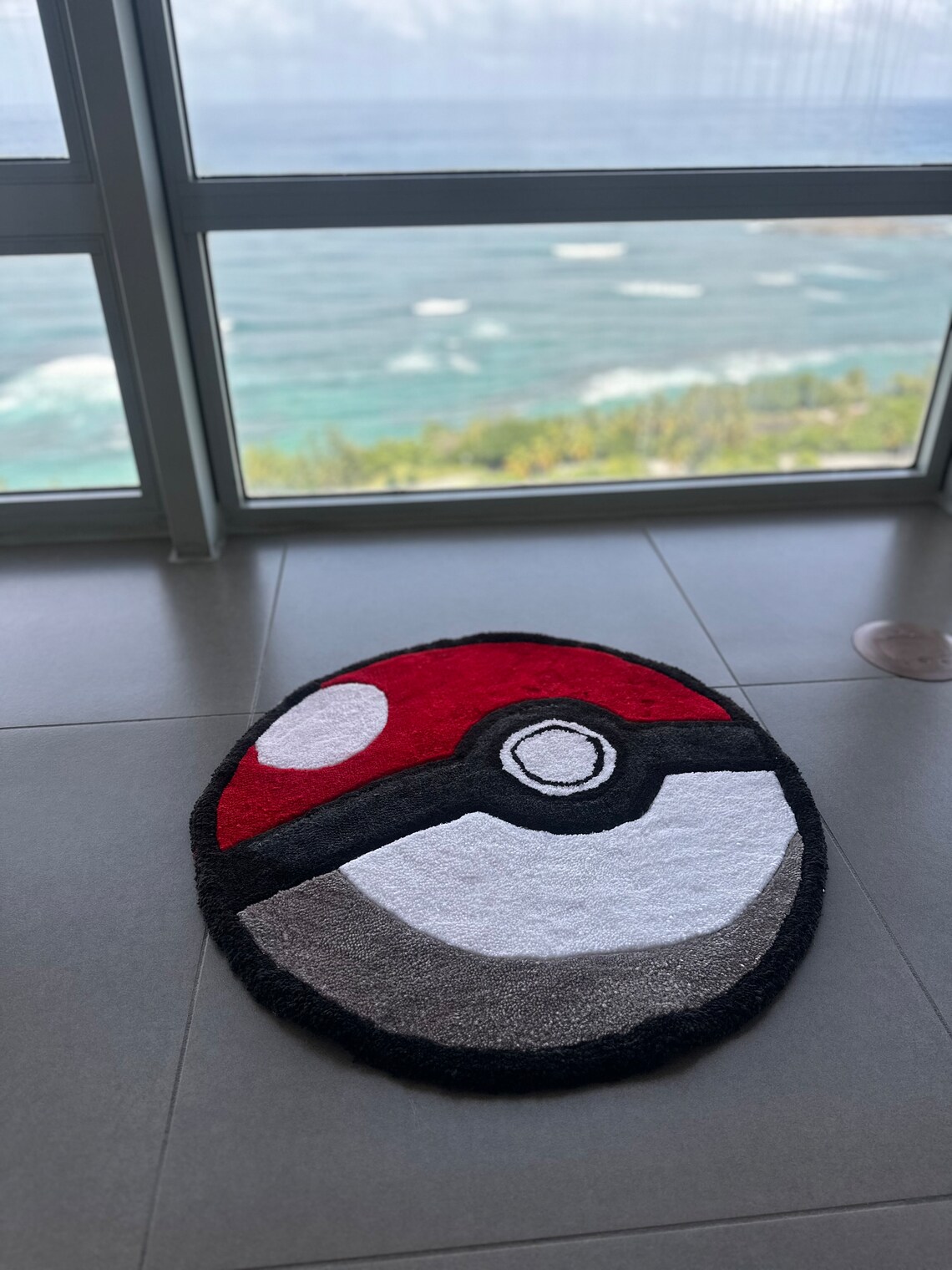 Pokeball Custom Rug - Etsy