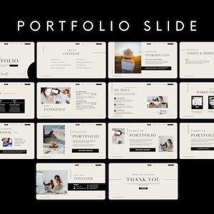 Portfolio Presentation, Portfolio Template, Portfolio Presentation ...