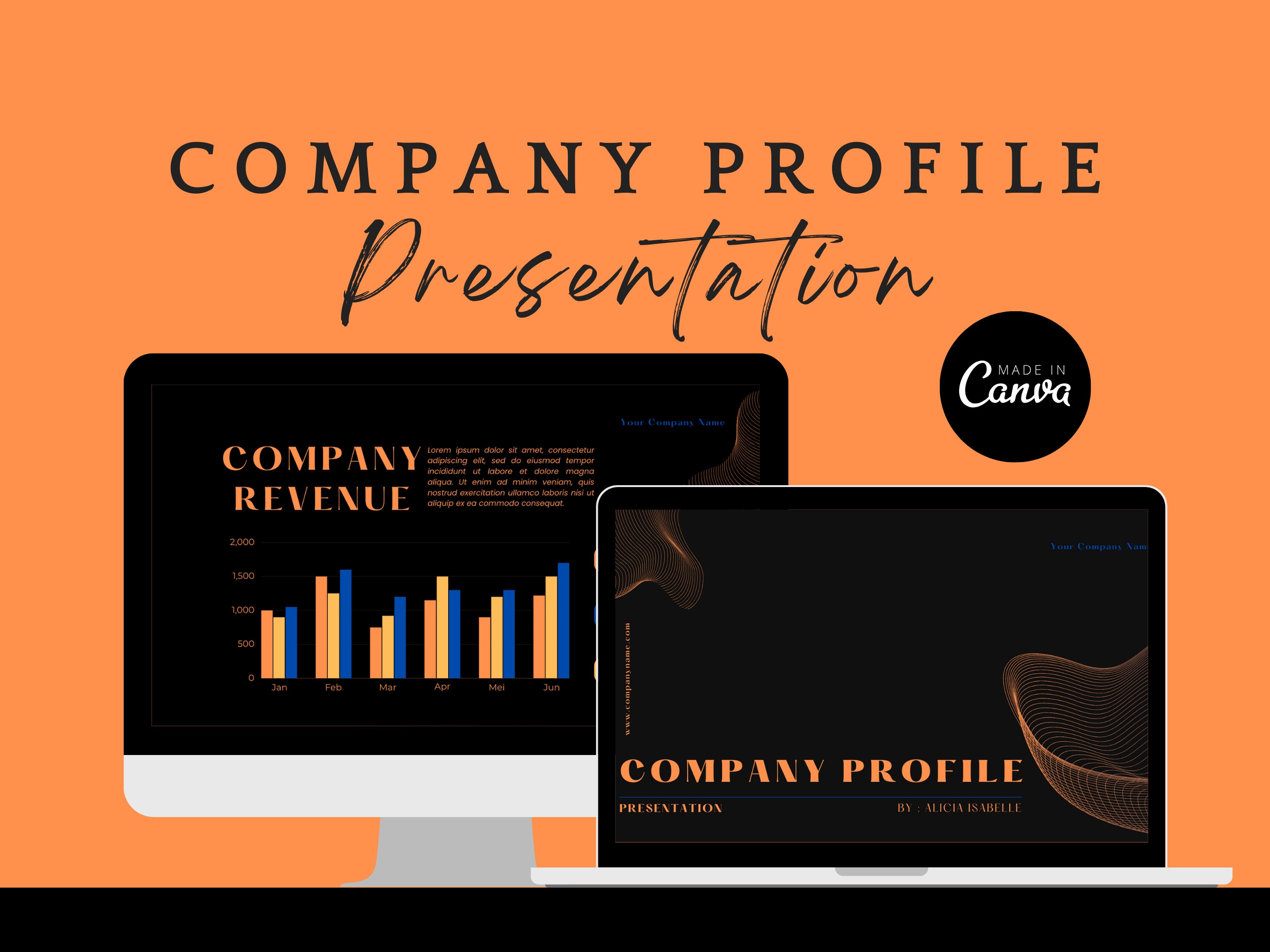 Company Profile Presentation Slide , Business Profile Presentation ...