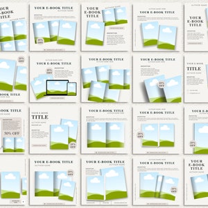 35 Ebook Mockup| Magazine Mockup| Book Mockup| Canva Mockup| Canva ...