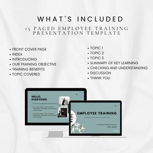 Employee Training Presentation | Employee Training Template ...