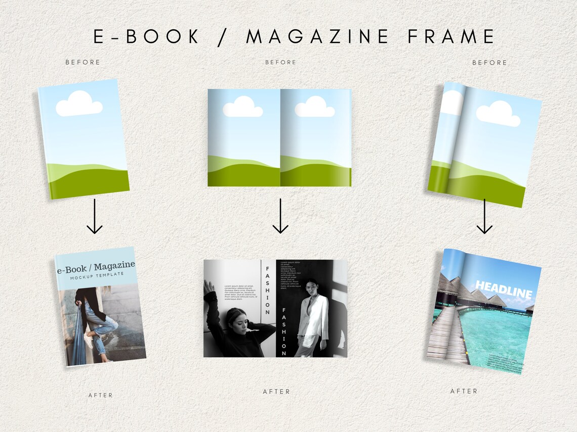 35 Ebook Mockup Magazine Mockup Book Mockup Canva Mockup Canva Mockup ...