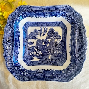 Antique Blue Willow Royal Venton Ware } John Steventon and Sons ...
