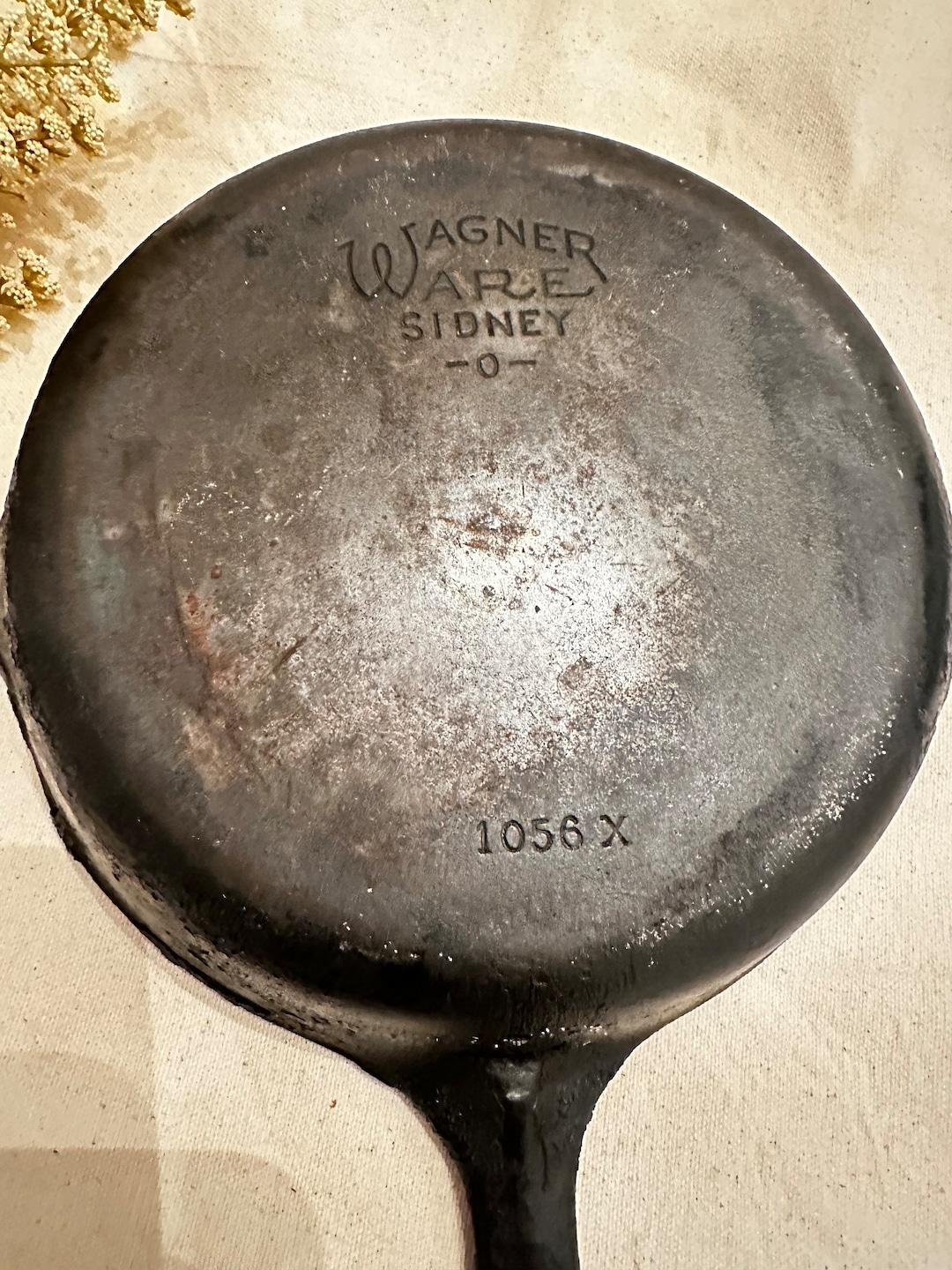 Wagner Ware Sidney Ohio Cast Iron Skillet-1056x-1920's Production-9 ...