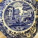 Vintage Italian Spode Blue and White Buffet/sandwich/cake Plate ...