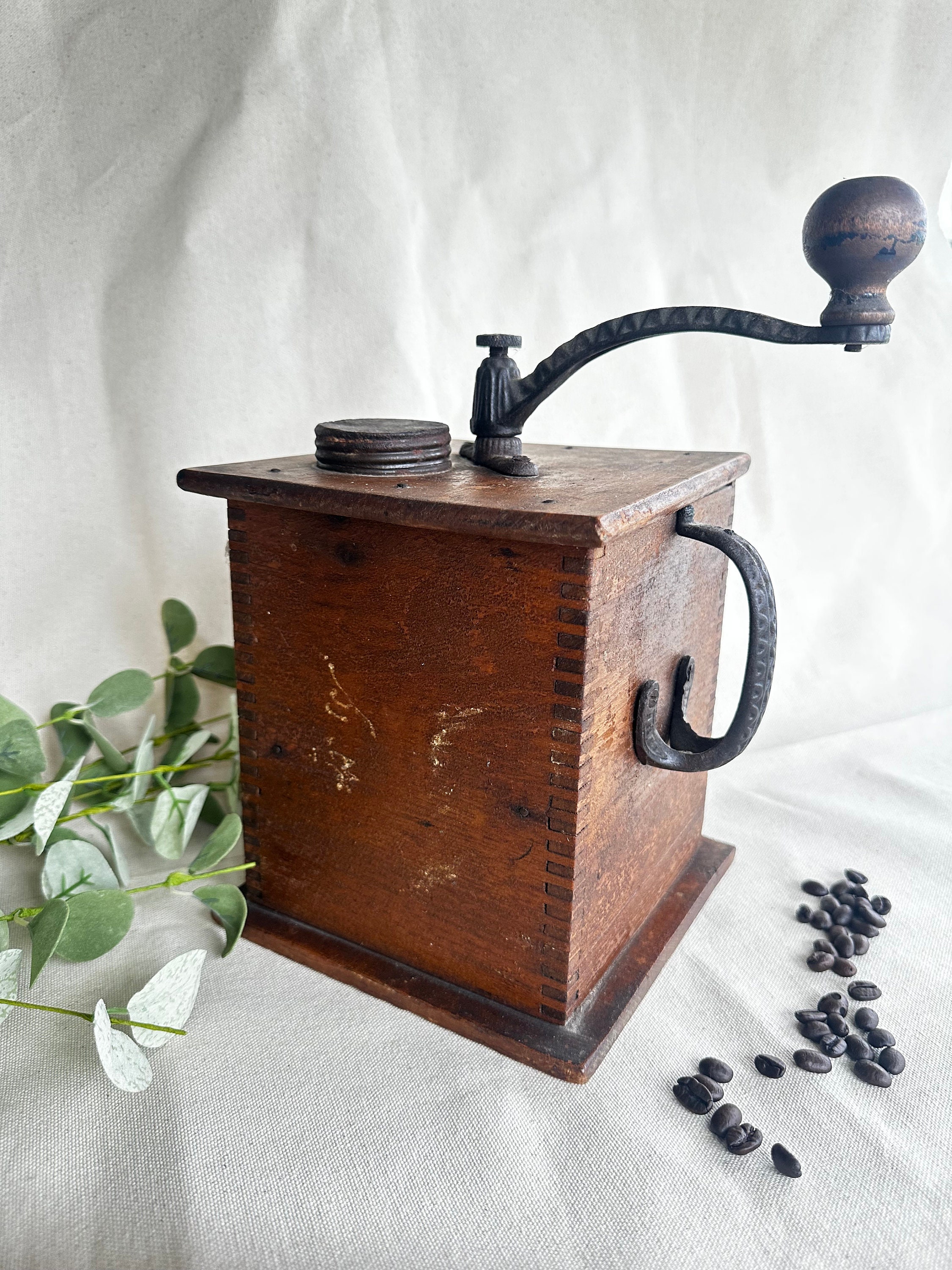 Antique Sun Manufacturing Wood Coffee Mill No. 1080-vintage - Etsy