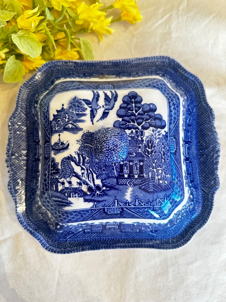 Antique Blue Willow Royal Venton Ware } John Steventon and Sons ...