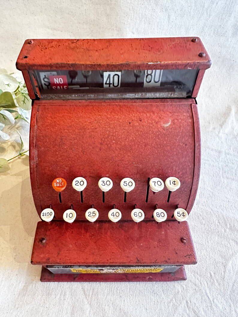 Tom Thumb Cash Register Western Stamping Co. Antique Register Vintage ...