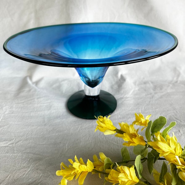 Blenko Green Bowl - Etsy